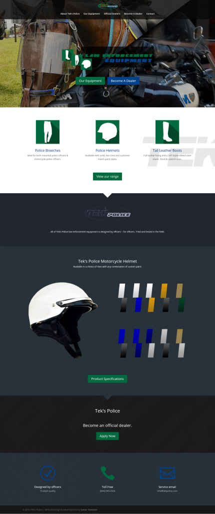 Tek's Police | Conor Tomkins